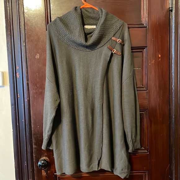 Ellen Tracy | Sweaters | Crawl Neck Wrap Sweater | Poshmark